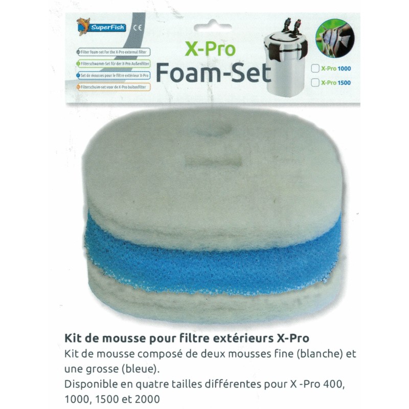 Sf X pro 2000 set mousses 3 Pcs